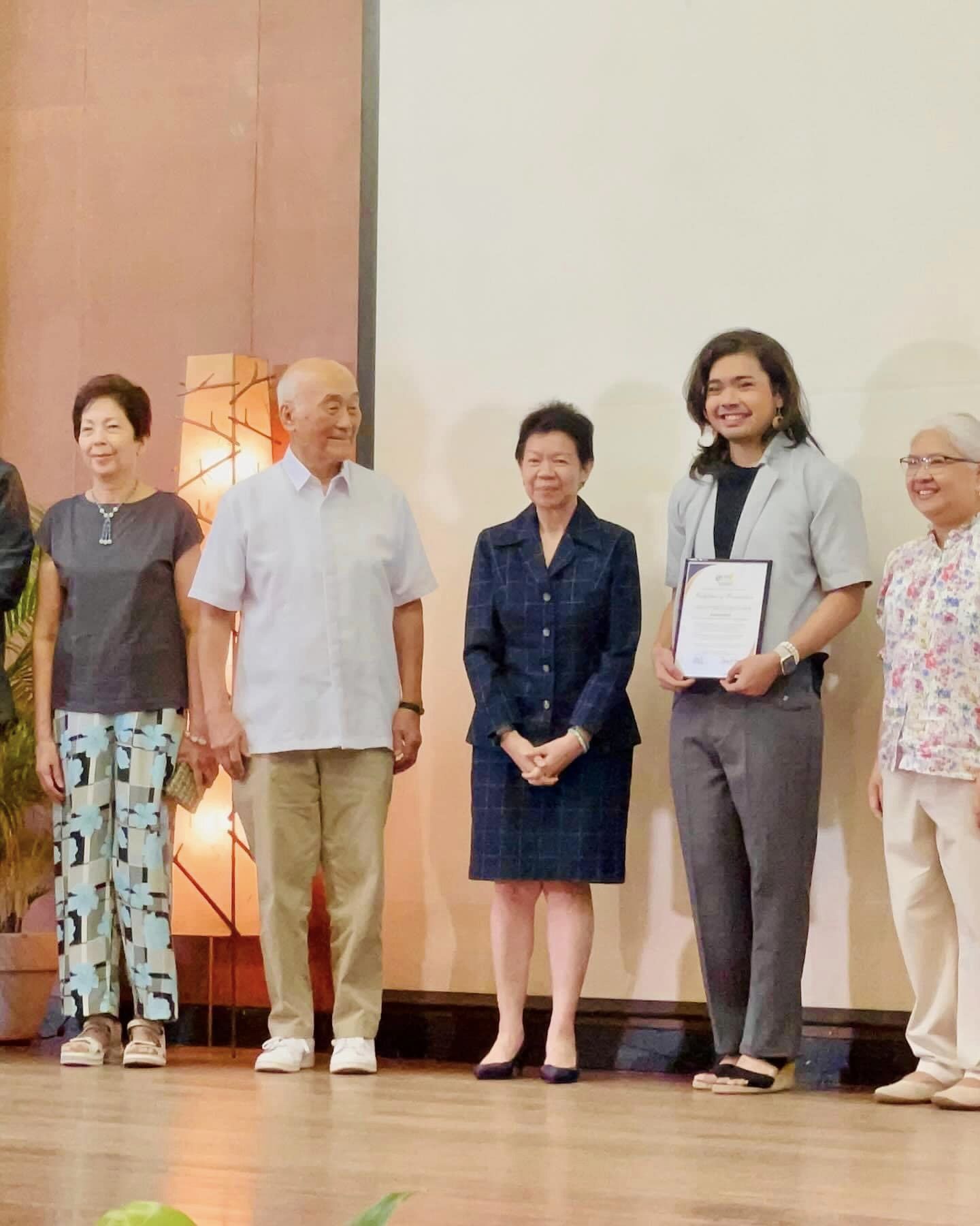 Aaron Philip Dela Cruz 4th place Loretta Makasiar Sicar Price for the ...